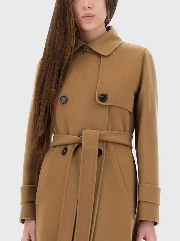 Max Mara Ssem Double-breasted Long Coat