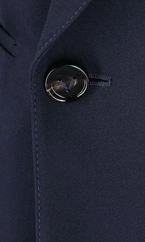 Bottega Veneta Logo Grain Suit Jacket