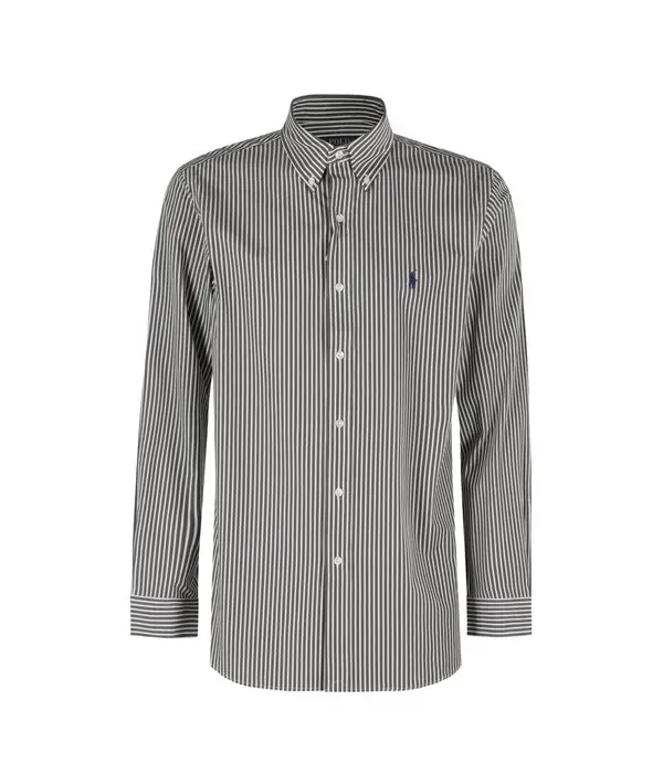 Polo Ralph Lauren Striped Button-down Shirt - Gray