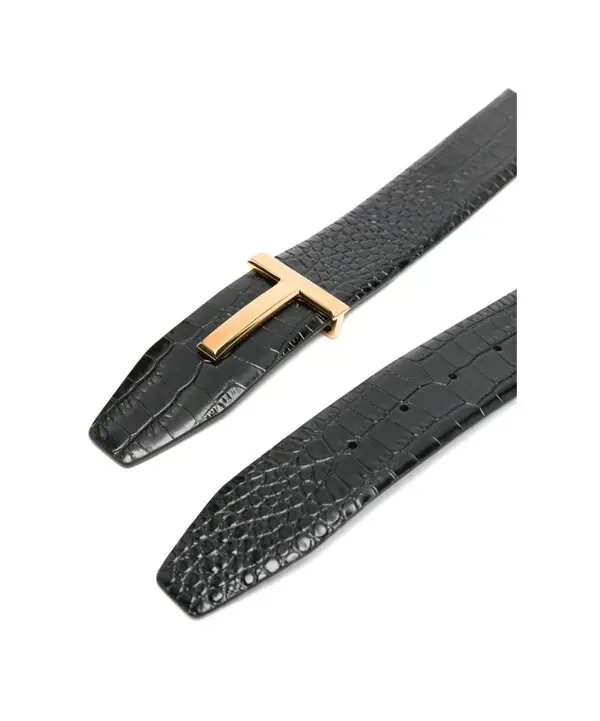 TOM FORD T-logo Belt