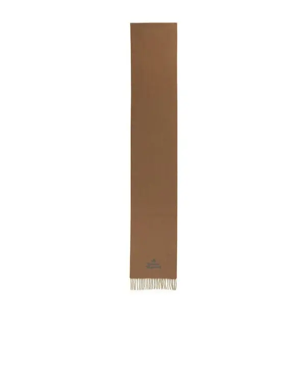 VIVIENNE WESTWOOD Fringed Scarf - Brown