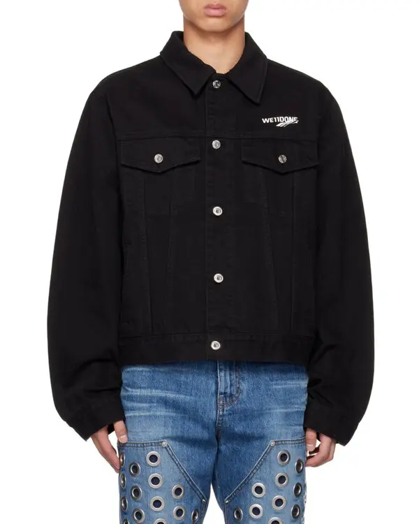 We11Done Logo Denim Jacket