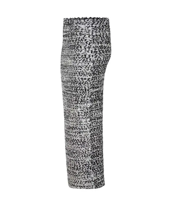 Alberta Ferretti Back Slit Midi Skirt