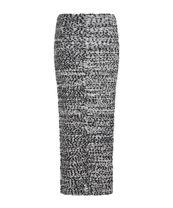 Alberta Ferretti Back Slit Midi Skirt