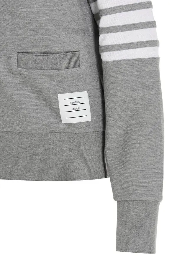 Thom Browne 4-bar Stripe V-neck Cardigan