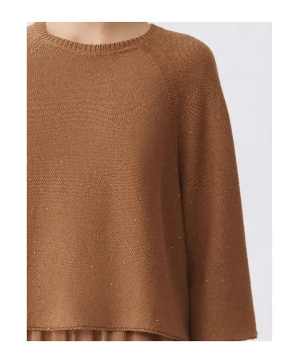 Fabiana Filippi Embellished Crew Neck Sweater