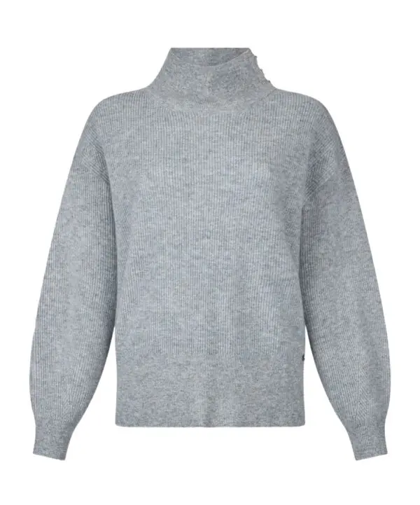 Liu Jo Beaded Puff Sleeve Jumper