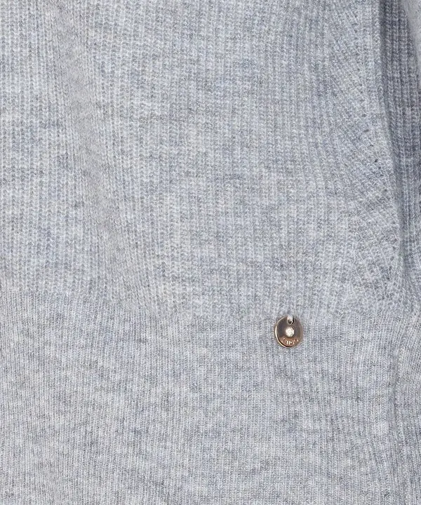 Liu Jo Beaded Puff Sleeve Jumper