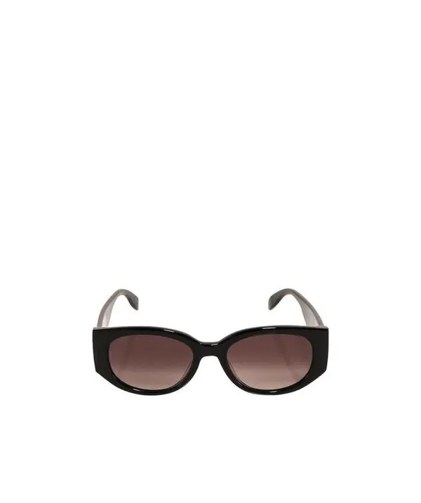 Alexander McQueen Oval Frame Sunglasses
