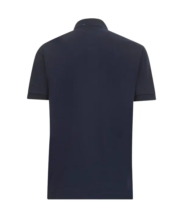 Etro Short Sleeved Polo Shirt - Black
