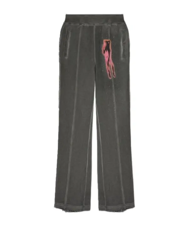 DIESEL® Crystal-embellished Graphic Trousers