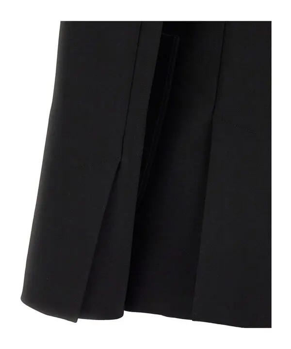 Max Mara Single-breasted Open Back Jacket