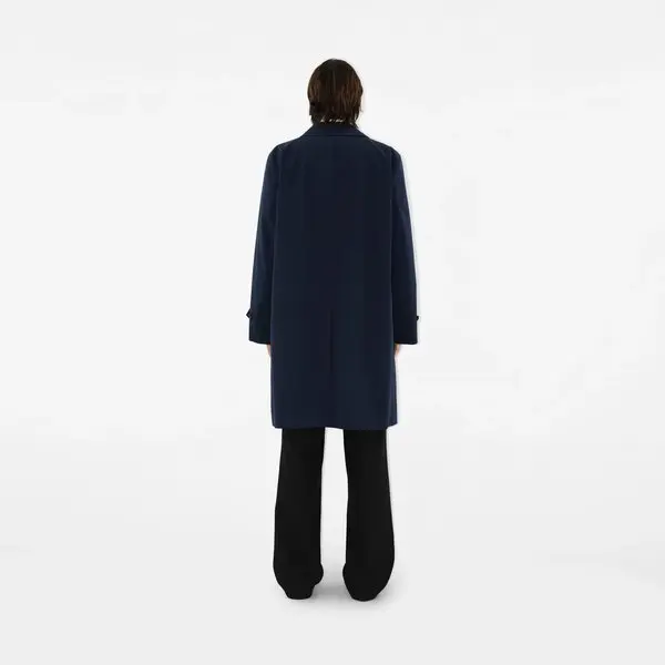 Burberry Long Gabardine Car Coat