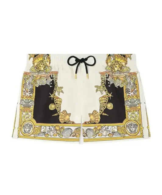 Versace Coral Theatre Printed Swim Shorts - Multicolor