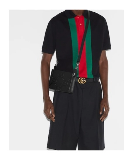 Gucci Jumbo Gg Strapped Shoulder Bag