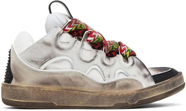 LANVIN Curb Chunky Lace-up Sneakers - Multicolor