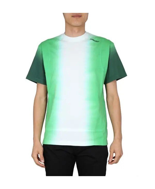 AMBUSH Logo-print Tie-dye T-shirt - Green