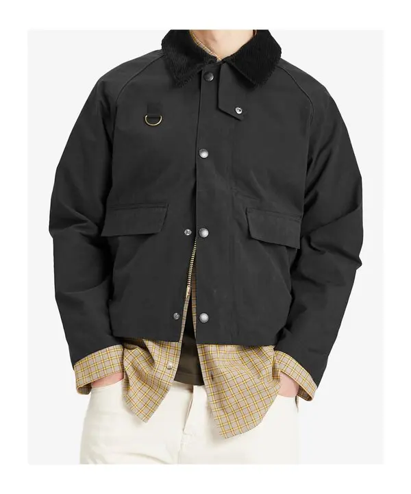 Barbour Long Sleeved High-neck Jacket - Black