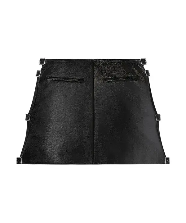 COURREGES Vinyl Mini Skirt