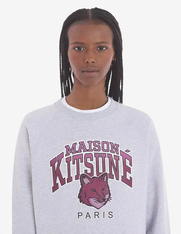 Maison Kitsuné Printed Knit Jumper