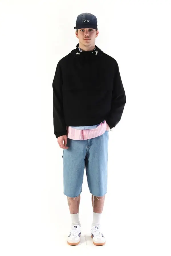 AMI Paris Hooded Windbreaker Jacket