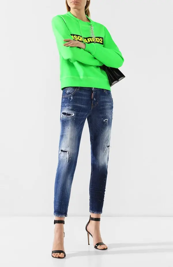 Dsquared2 Pierced Detail Jeans