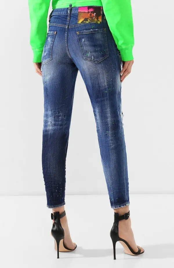 Dsquared2 Pierced Detail Jeans