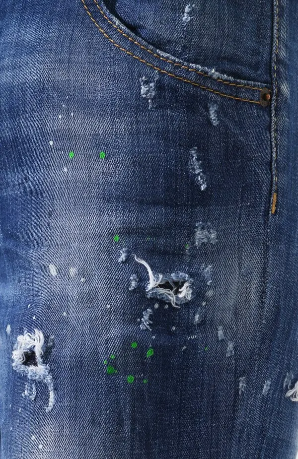 Dsquared2 Pierced Detail Jeans