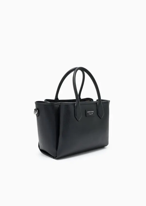 Emporio Armani Logo Patch Tote Bag