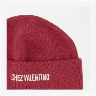 Valentino Garavani Logo Embroidered Beanie