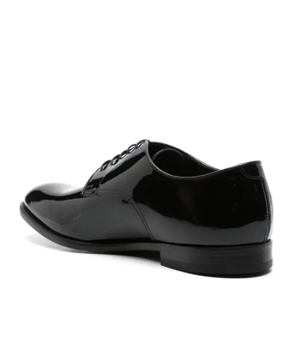 DOUCAL'S Patent Leather Derby Shoes