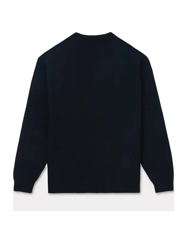 Kenzo Boke Flower Embroidered Crew Neck Jumper