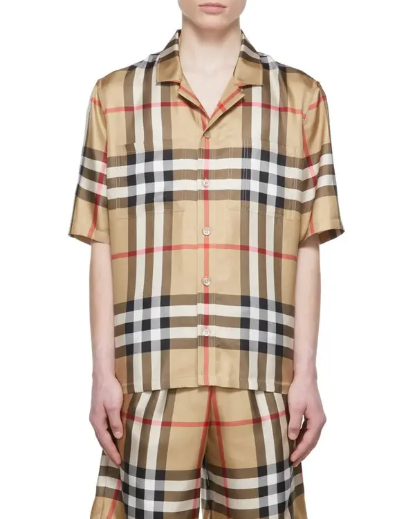 Burberry Vintage Check Short-sleeve Shirt - Multicolor