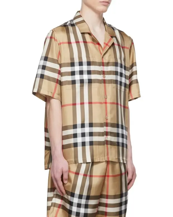 Burberry Vintage Check Short-sleeve Shirt - Multicolor