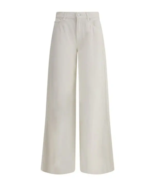 7 For All Mankind Straight-leg Jeans - White