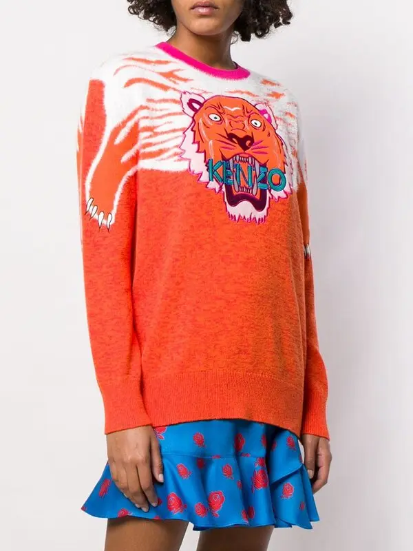 Kenzo Tiger Head Logo Pullover