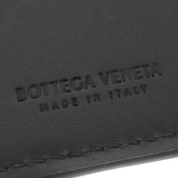 Bottega Veneta Logo Wallet - Black