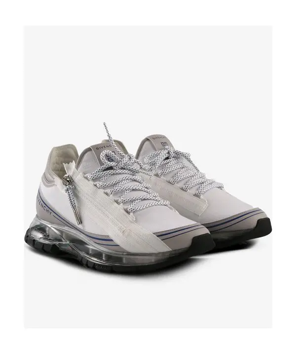 Givenchy Spectre Sneakers In Synthetic Leather And Fiber - Gray