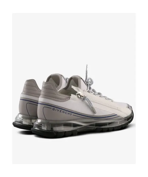 Givenchy Spectre Sneakers In Synthetic Leather And Fiber - Gray
