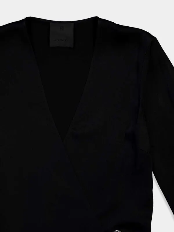 Givenchy Long-sleeve Wrap Top