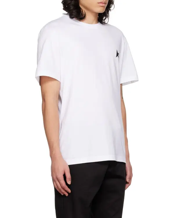GOLDEN GOOSE Star Printed Crewneck T-shirt - White