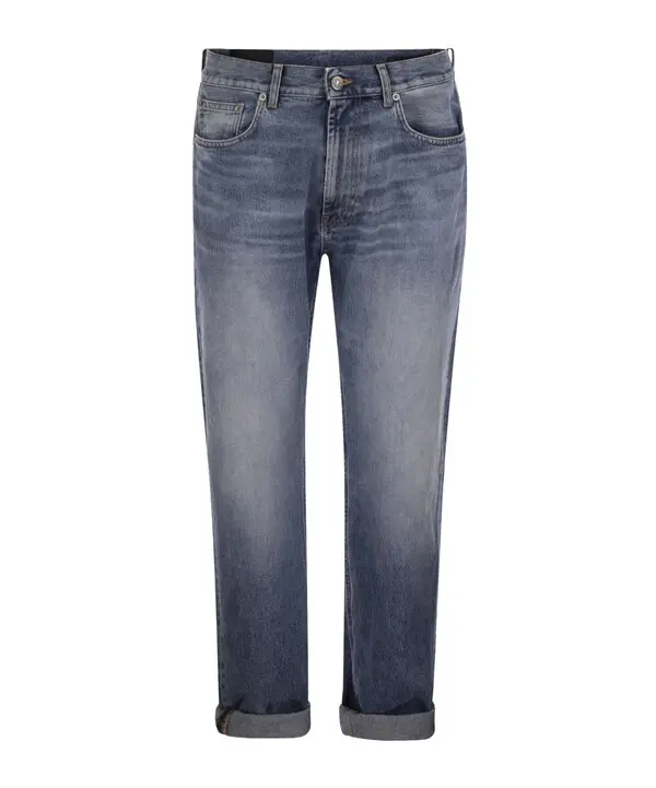 DONDUP Andi Loose Fit Jeans - Gray