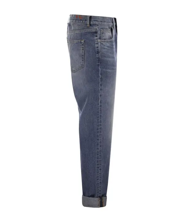 DONDUP Andi Loose Fit Jeans - Gray