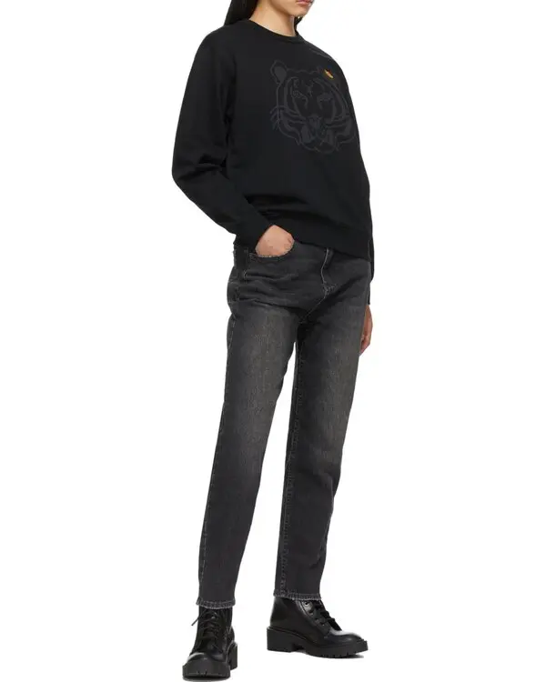 Kenzo Tiger Print Cotton Sweatshirt
