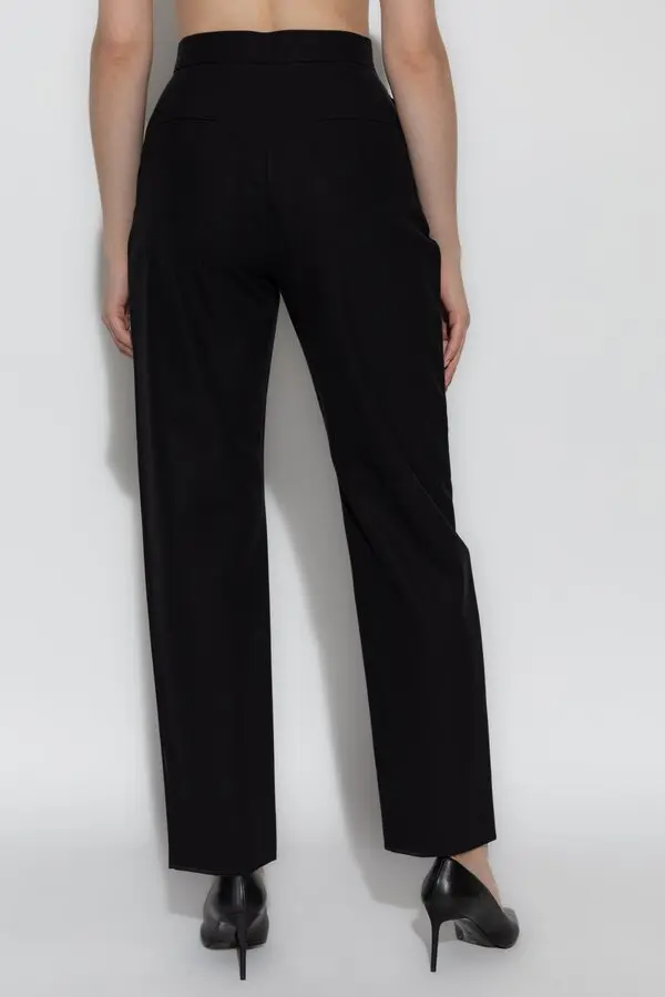 Max Mara Cotton Carrot-fit Trousers