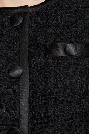 Dolce & Gabbana Tweed Blazer - Black