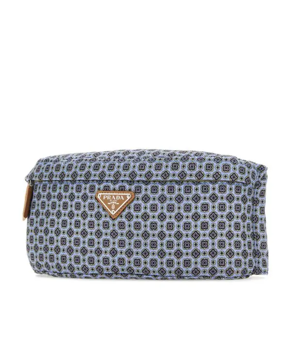 Prada Zipper Waist Bag - Gray