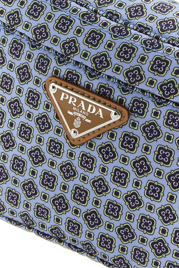 Prada Zipper Waist Bag - Gray