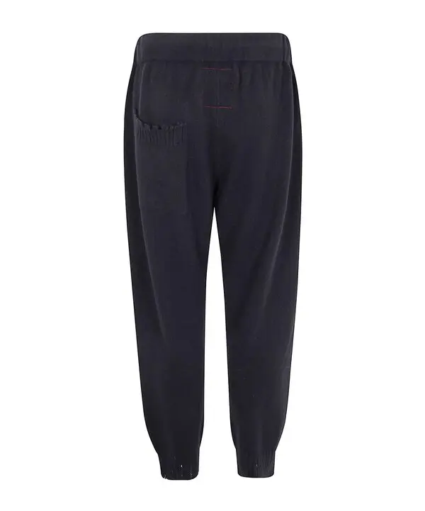 UMA WANG Elastic Waist Jogger Pants - Black