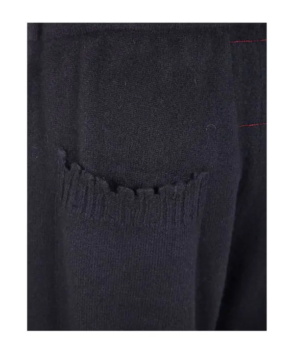 UMA WANG Elastic Waist Jogger Pants - Black